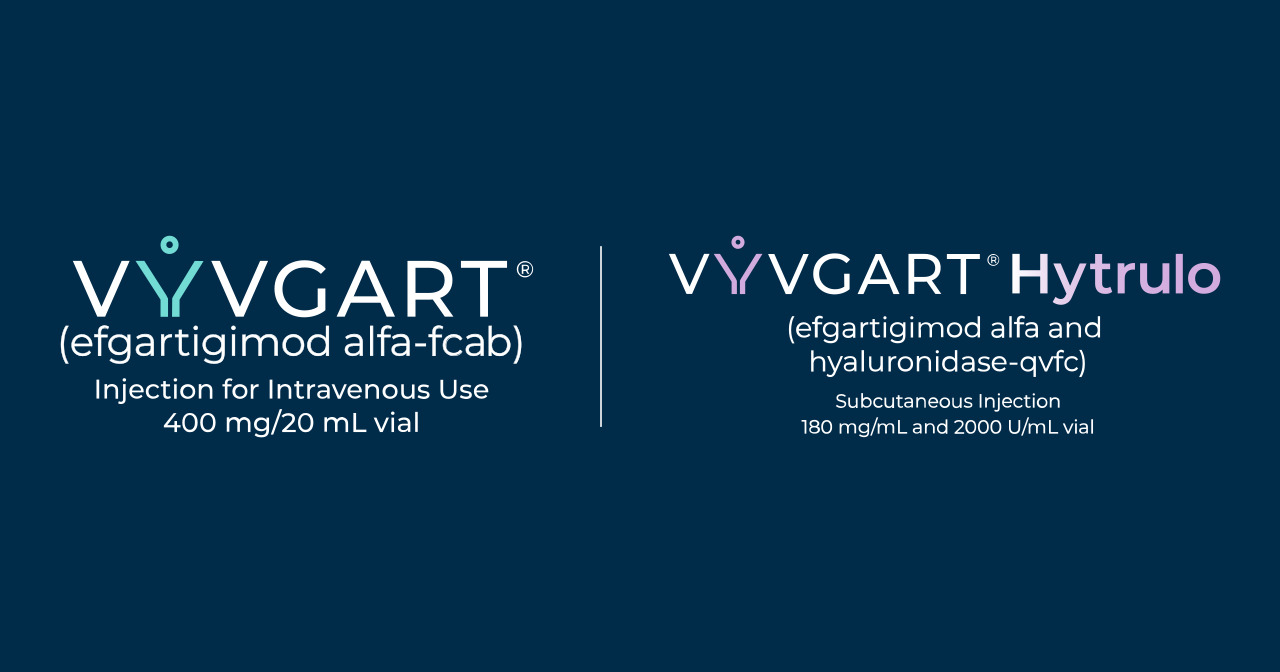VYVGART (efgartigimod alfa-fcab) para infusión intravenosa (i.v.) y ...